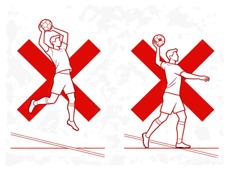 How to understand soccer throw in rules