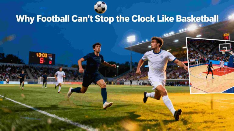 Why Football Relies on Added Time Instead of Stopping the Clock